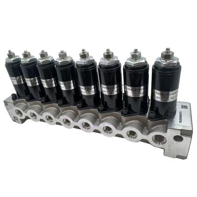 China YN35V00047F3 Excavator Solenoid Valve Assembly 24V DC Excavator Spare Parts for SK200-8 SK250-8 SY235-8 for sale