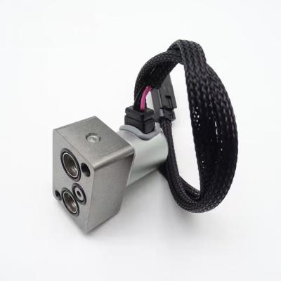 China 702-21-60700 Main Pump Solenoid Valve 24V DC Excavator Spare Parts for PC200-8MO PC220-8MO Excavator for sale