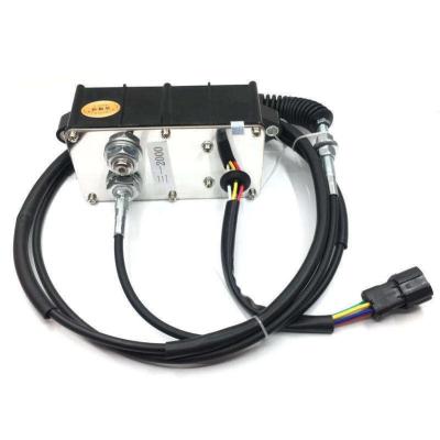 China AC2/2000 Excavator Throttle Motor 24V Throttle Motor SY365 SY385 SY465 Excavator Spare Part for sale