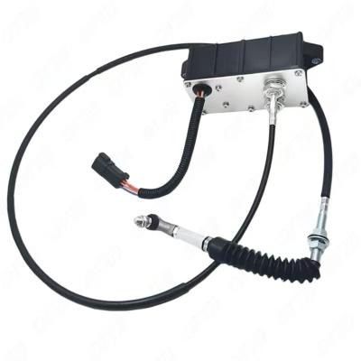 China 21EN-32370 Excavator Throttle Motor 24V Single Cable R300-9 R330-9 R380-9 Excavator Spare Part for sale
