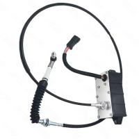 China 21EN-32370 Excavator Throttle Motor 24V Single Cable R300-9 R330-9 R380-9 Excavator Spare Part for sale