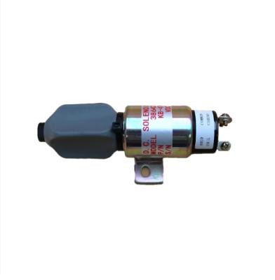 China PC200-8 PC220-8 Excavator Fuel Shutoff Solenoid Valve 386-4274 3864274 24V DC for sale