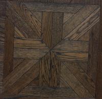 China Brushed Oak Wood Parquet Floor Oak Parquet Flooring Environmental Friendly for sale