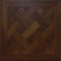 China Burma Teak Versailles Parquet Flooring Engineered Nobal For Villa And Hotel for sale