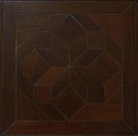 China Burma Teak Engineered Parquet Flooring Panels Environmental Friendly for sale