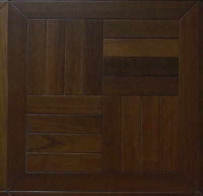 China Burma Teak Wood Versailles Parquet Floor Tiles Engineered Wood Flooring for sale