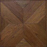 China White Oak Parquet Tiles Engineered Wood Flooring Customized Design for sale