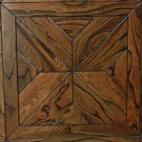 China High Durablity Elm Wood Parquet Floor 450mm X 450mm X 15/2mm for sale