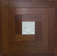 China Flat Versailles Panels Flooring Chinese Walnut And Ash Wood Parquet Floor for sale