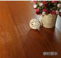 China Exotic Brazilian Cherry Engineered Wood Flooring with Smooth Surface Treatment and 10-25 Years Warranty for sale