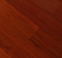 China Afromosia Engineered Wood Flooring with 1260psi Top Layer Hardness E1 Standard Glue and 8%-12% Moisture for sale