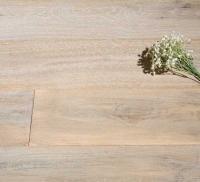 China White Oiled Oak Engineered Hardwood Flooring With Rustic Grade Modern Style for sale