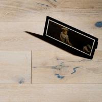 China Classic Wide Plank Oak Engineered Hardwood Flooring With White Oiled for sale