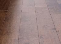 China Asian Maple(China Maple) engineered Wood Flooring with Mocca stained and semi-gloss for sale