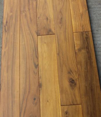 China Smooth Chinese Teak Solid Wood Flooring Asian Teak Hardwood Floors for sale