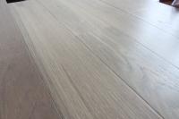 China American White Oak Engineered hardwood flooring with white washed surface for sale