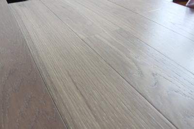 China American White Oak Engineered hardwood flooring with white washed surface for sale