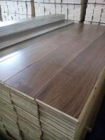 China Premium Wide Plank American Walnut Engineered Flooring Single Strip for sale