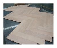 China A/B Grade Herringbone Oak Engineered Wood Flooring 600x125MM Multi Layers for sale