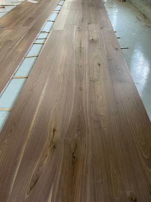 China Length 4000MM American Walnut Engineered Wood Flooring- Super Size Walnut Floor for sale