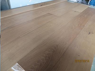 China smoked French Oak Engineered Wood Flooring with classic grade for sale