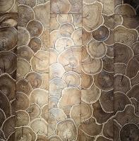China European Oak End Grain Engineered Wood Flooring Leaf Pattern Geometric Parquet Flooring for sale