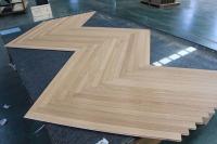 China 2 Ply Oak Herringbone Parquet Flooring 1000x50MM Wide Plank Oak Wood Flooring for sale