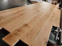 China Natural Lacquerd Oak 2 Layers Engineered Wood Flooring, Full Birch Plywood for sale