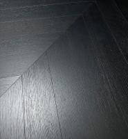 China Cool Black Oak Chevron Engineered Wood Flooring 510 X 90 X 15MM for sale