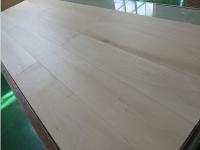 China Russian Oak Engineered Wood Flooring With Bleach White Uv Oil ABC Grade for sale