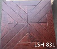 China Different Designs Oak Engineered Parquet Flooring Panels 450 x 450MM for sale