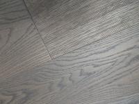 China Grey Stained Russian Oak Flooring Matt 18mm Engineered Oak Flooring for sale