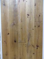 China Rustic European French Oak Engineered Hardwood Flooring With Cracks & Knots for sale