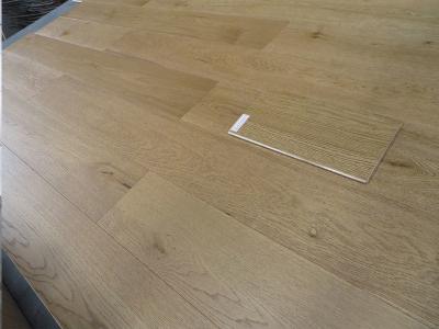 China Vanished Russian White Oak Engineered Hardwood Flooring Multi Layers for sale