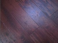 China Spotted Gum Solid Timber Flooring with High JANKA Hardness and Rustic Surface in Stain Color for sale