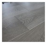 China slight Brush, UV lacquer Selected ABC Grade Euro Oak Engineered Wood Flooring, 300MM Wide, Color Grey Wood for sale