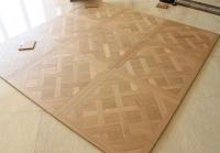 China 800x800x20mm European Oak Versailles Panels Flooring with 3MM Oak Veneers and E0, CARB II Certification in BF001 Color for sale