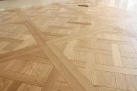China 800x800x20mm European Oak Versailles Panels Flooring with 3MM Oak Veneers and E0, CARB II Certification in BF001 Color for sale