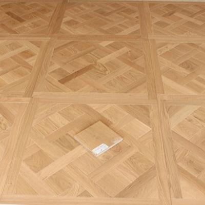 China 800x800x20mm European Oak Versailles Panels Flooring with 3MM Oak Veneers and E0, CARB II Certification in BF001 Color for sale