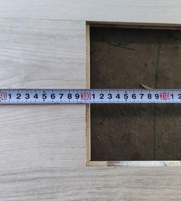 China Unfinished 3000MM Euro Oak Engineered Hardwood Flooring Square Edge for sale