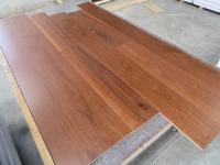 China click jointed wide plank American Walnut engineered hardwood flooring to India for sale