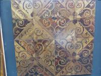 China Artistic Versailles Panels Flooring Wooden Parquetry Tiles Flooring Custom Designs for sale