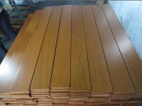China Teak Stained American White Oak Engineered Flooring 1360psi  Hardness for sale