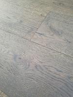 China Character Grade Engineered European Oak Flooring With Gray Stained for sale