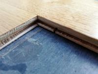 China Selected Graded Stained Semi Gloss Oak Engineered Wood Flooring VOC Certified for sale