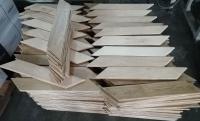 China AB Grade Engineered Oak Chevron Flooring Brushed And Natural Lacquered for sale