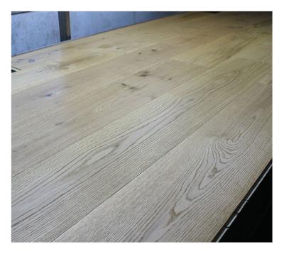 China Character Grade Oak Engineererd Wood Flooring, Wide 260mm, Natural Oil for sale