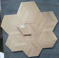 China Art Parquetry Hexagon In Oak Engineered Parquet Flooring With Different Styles for sale