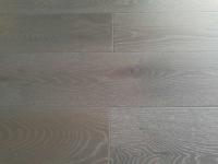 China Grey Washed European Oak Wide Plank Paruet Flooring, Character ABCD Grade for sale