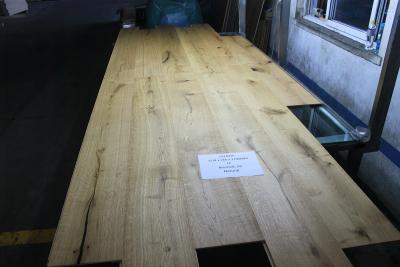 China 260mm Wide Natural Oiled Oak Engineered Wood Flooring in EF Grade with Click Joint for sale